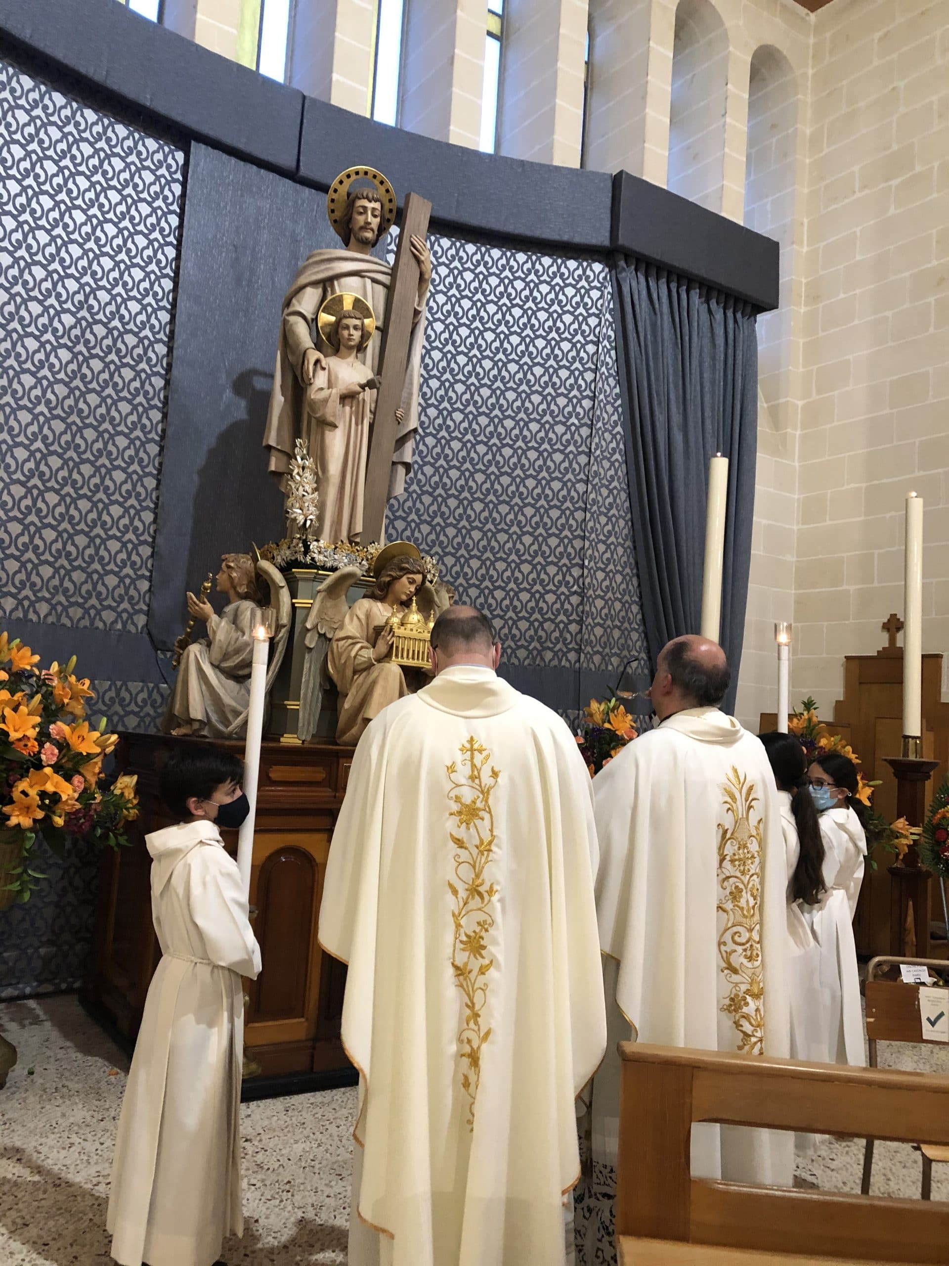 Radju Marija jżur il-parroċċa ta' San Ġużepp Ħaddiem f'Birkirkara ...